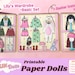 Printable Paper Doll House for Kids, DIY Busy Book, Paper Craft for ...