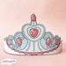 Princess Paper Crown Tiara Printable Party Hat Kids Easy Craft Coloring ...