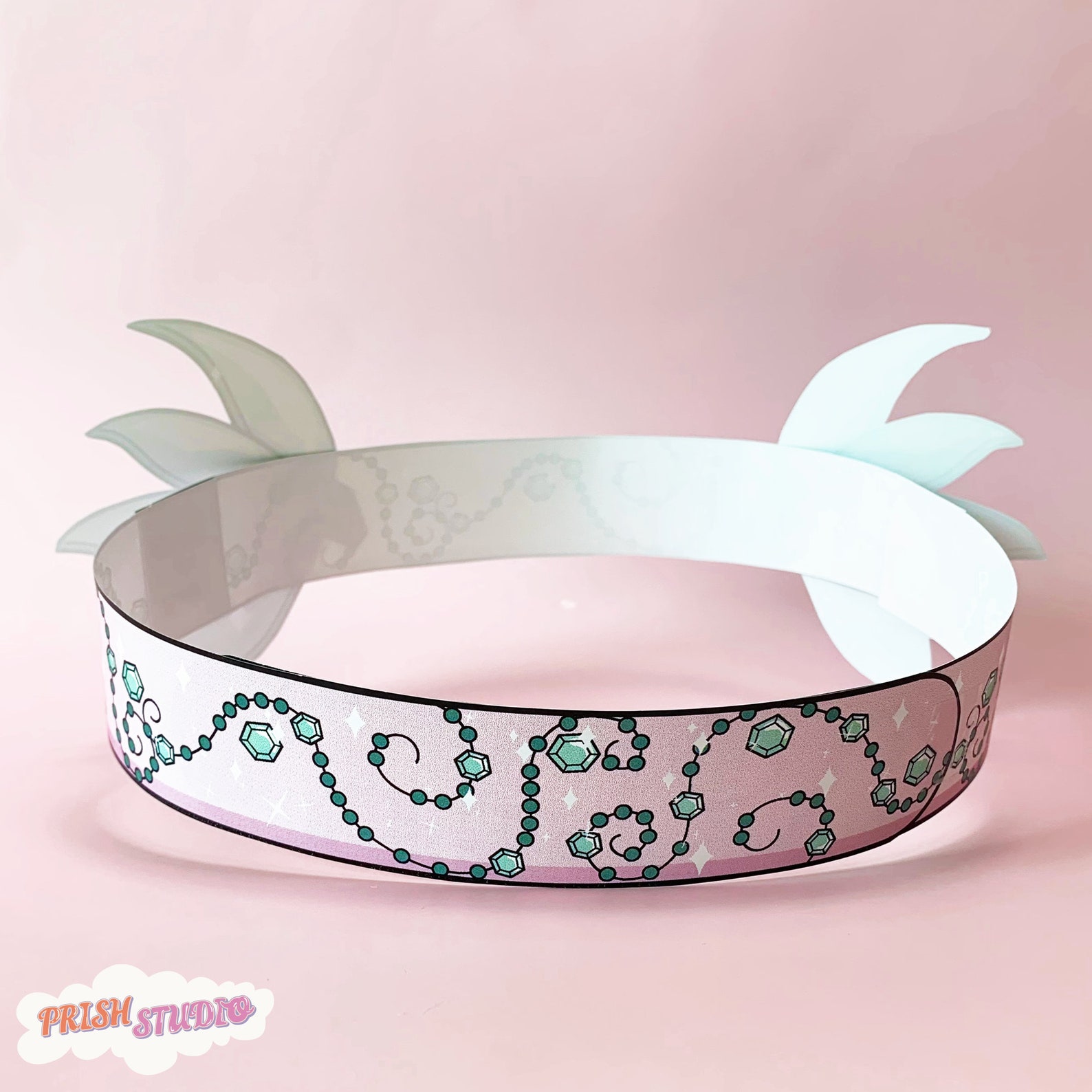 Fairy Paper Crown Printable Party Hat Kids Easy Craft Coloring DIY Elf ...