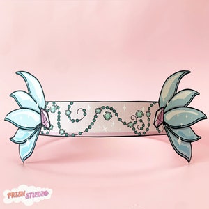 Fairy Paper Crown Printable Party Hat Kids Easy Craft Coloring DIY Elf ...