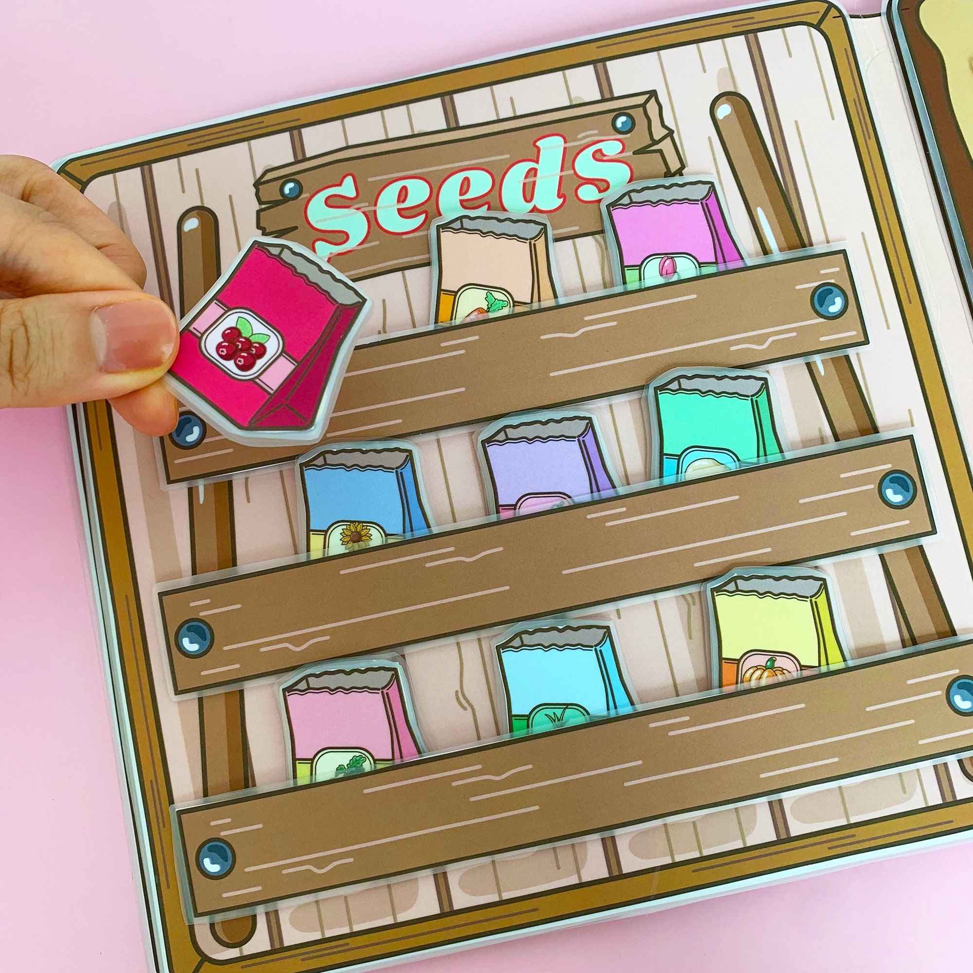 Printable Paper Doll House Farm Busy Book Easy Paper Craft DIY for Kids ...