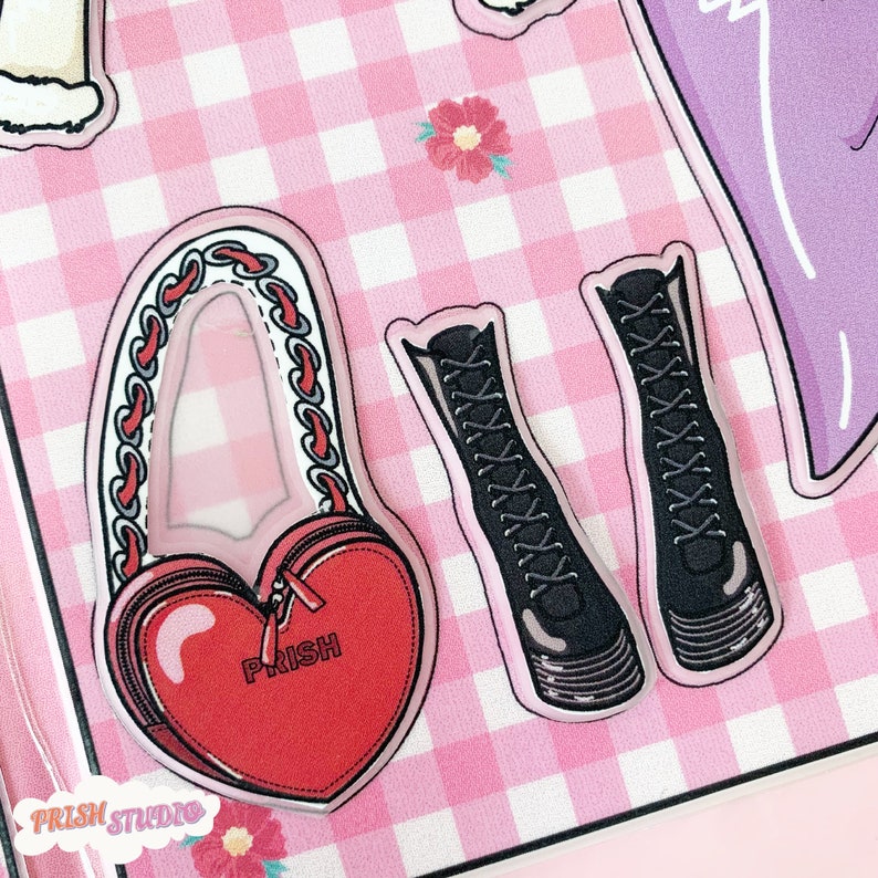 Printable Paper Dolls Dress up for Kids DIY Busy Book Paper - Etsy