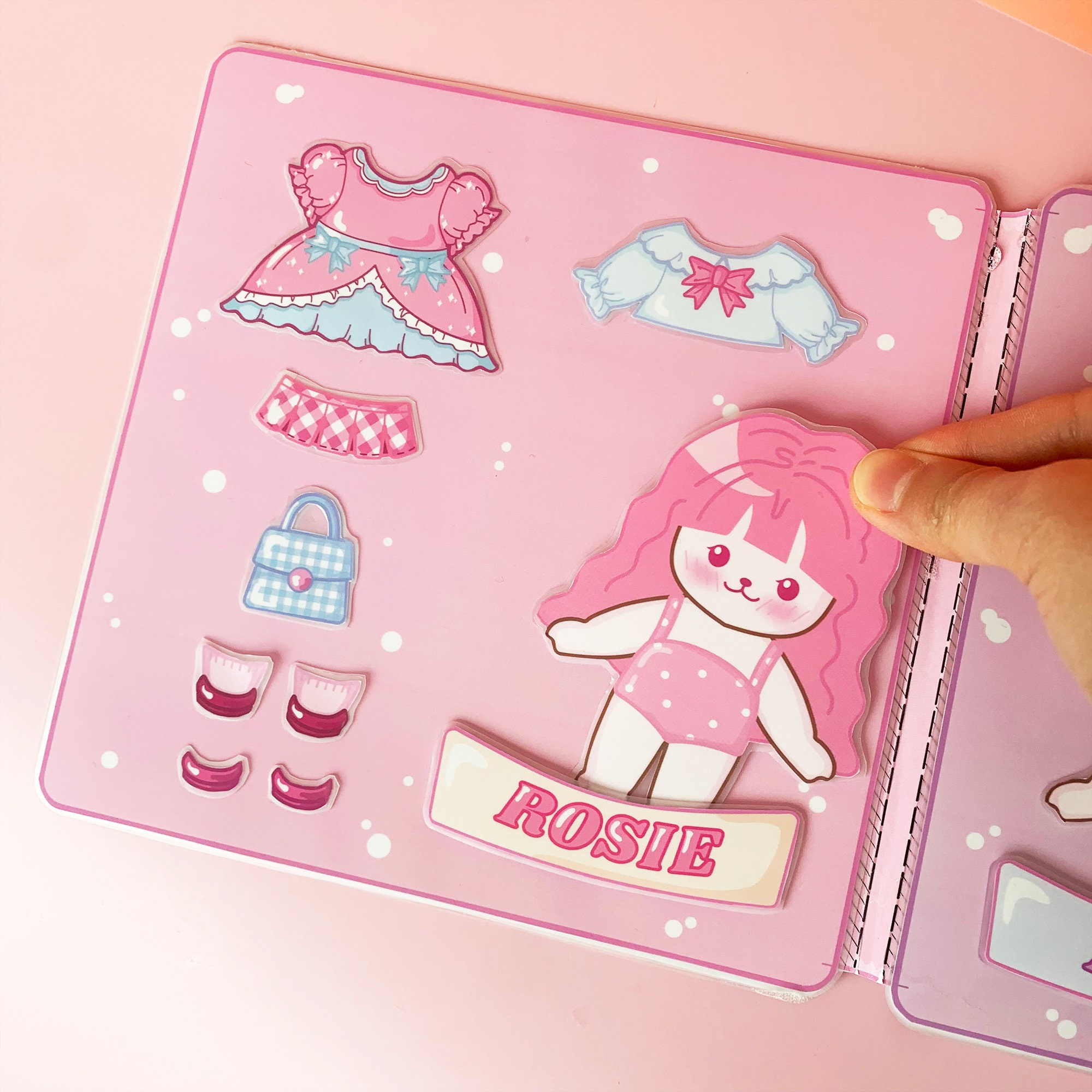 Paper Doll House Printable Paper Doll Busy Book Quiet Book Dress up ...