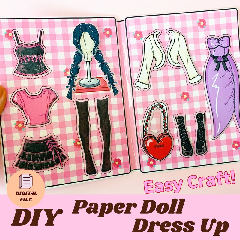 Paper Doll Rumi - Etsy