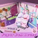 Printable Paper Doll House for Kids, DIY Busy Book, Paper Craft for ...