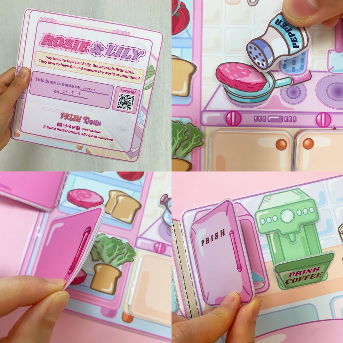 Paper Doll House Printable Paper Doll Busy Book Quiet Book Dress up ...