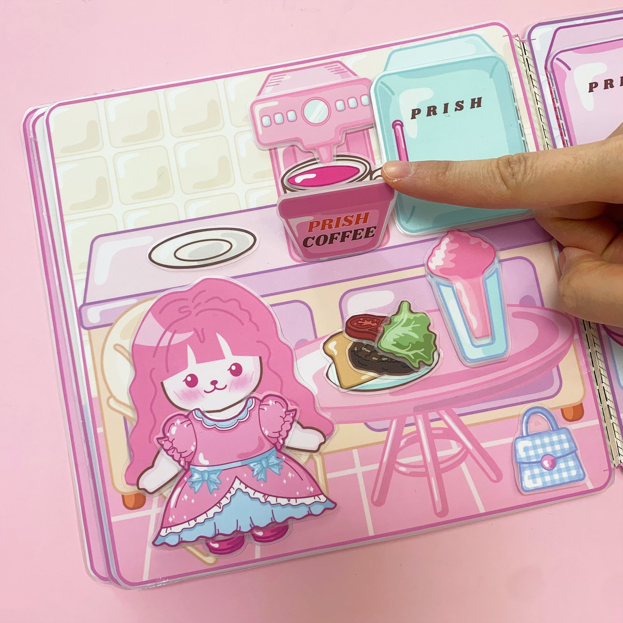 Paper Doll House Printable Paper Doll Busy Book Quiet Book Dress up ...