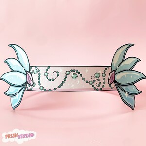 Fairy Paper Crown Printable Party Hat Kids Easy Craft Coloring DIY Elf ...