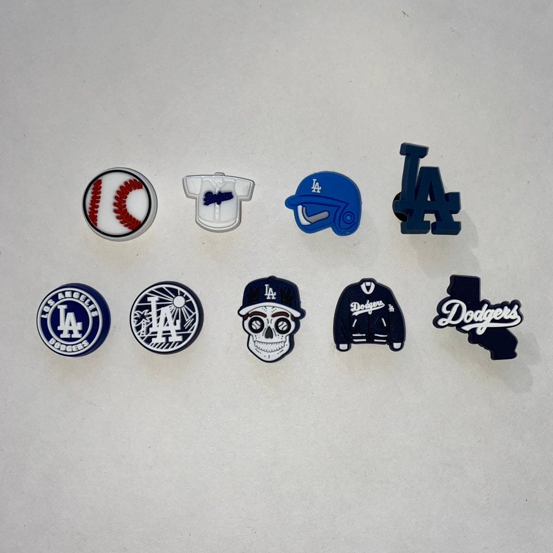 LA Dodgers Inspired Croc Charm for Baseball Fans Support Team Like ...