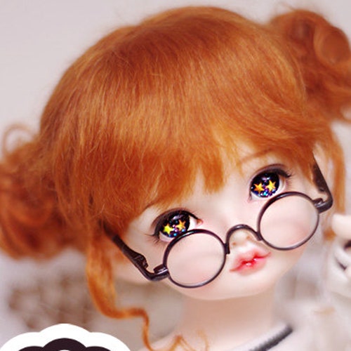 BJD Bridal Cute Light Gold Odango Hair Mohair Wig for 1/3 SD - Etsy
