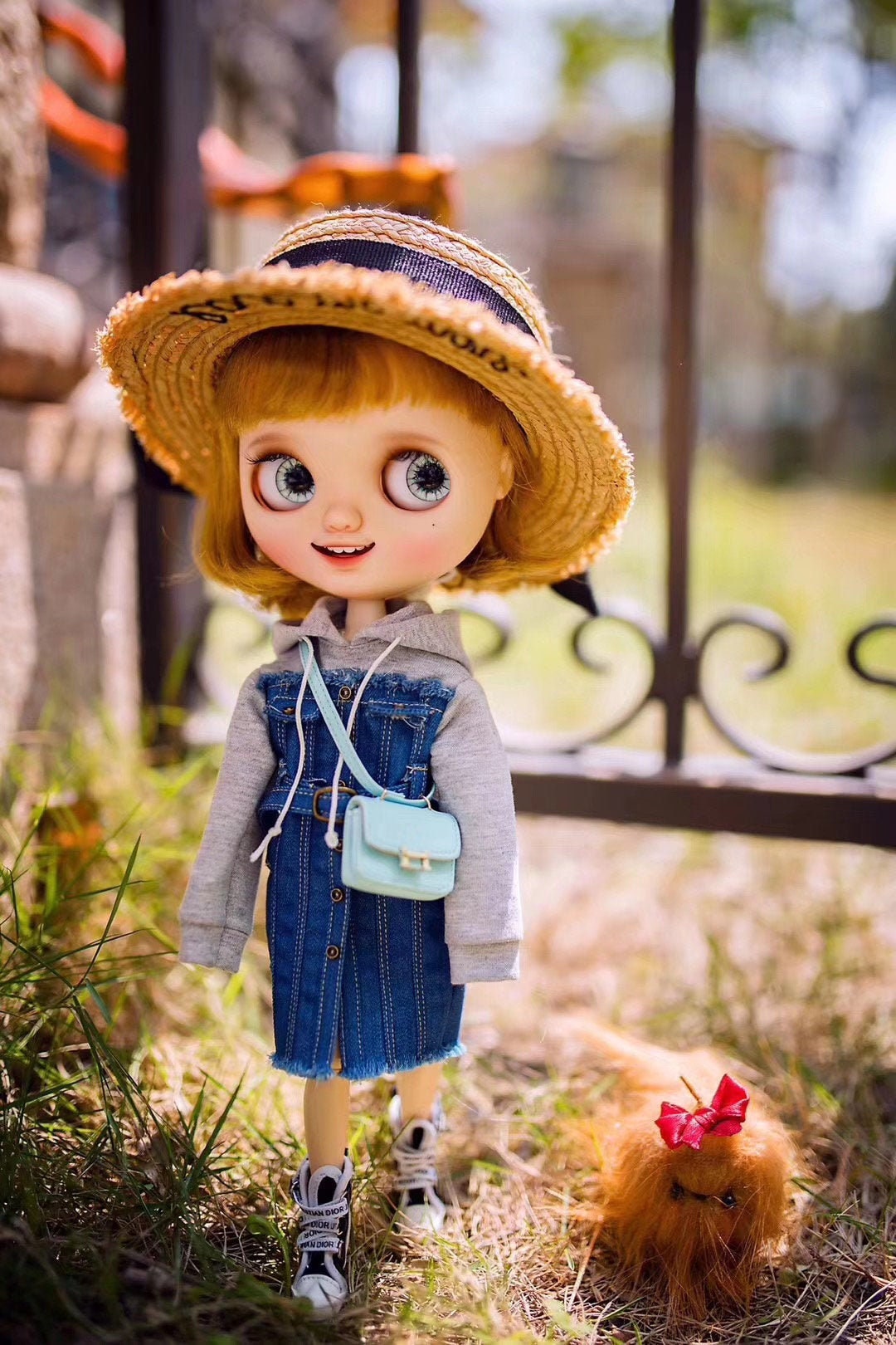 Fashion Doll H Band Stewardess Bag Doll Handbag Handmade Doll Bag for ...