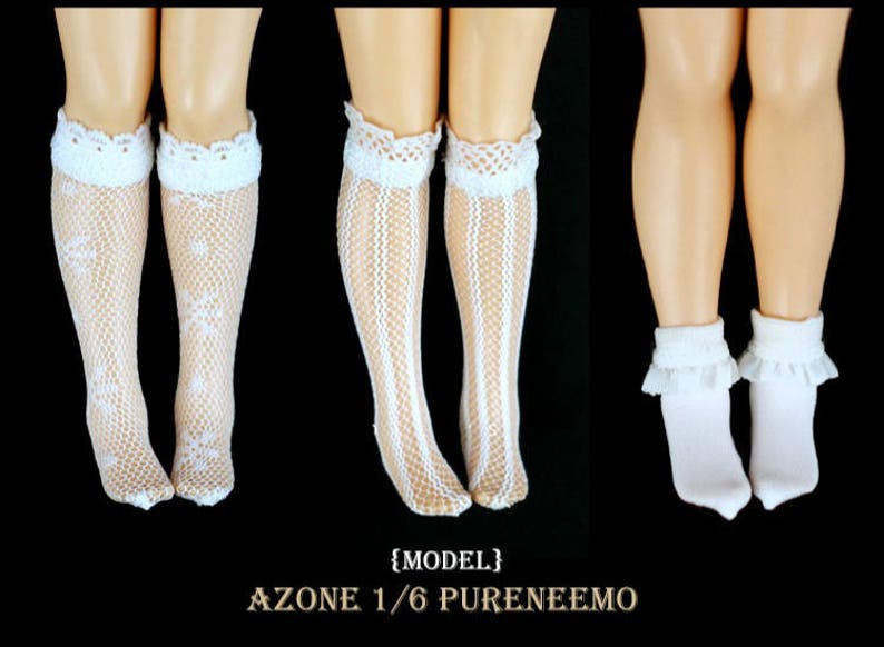 Sexy Lace Sock Blythe Azone JerryB Licca Doll Socks | Etsy