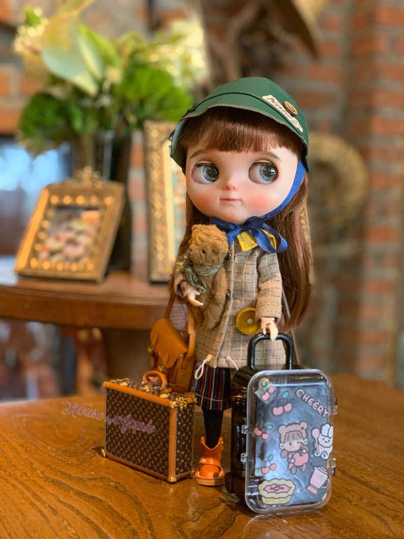 Fashion Doll Mini Suitcase Box Doll Handbag Handmade Doll Bag - Etsy