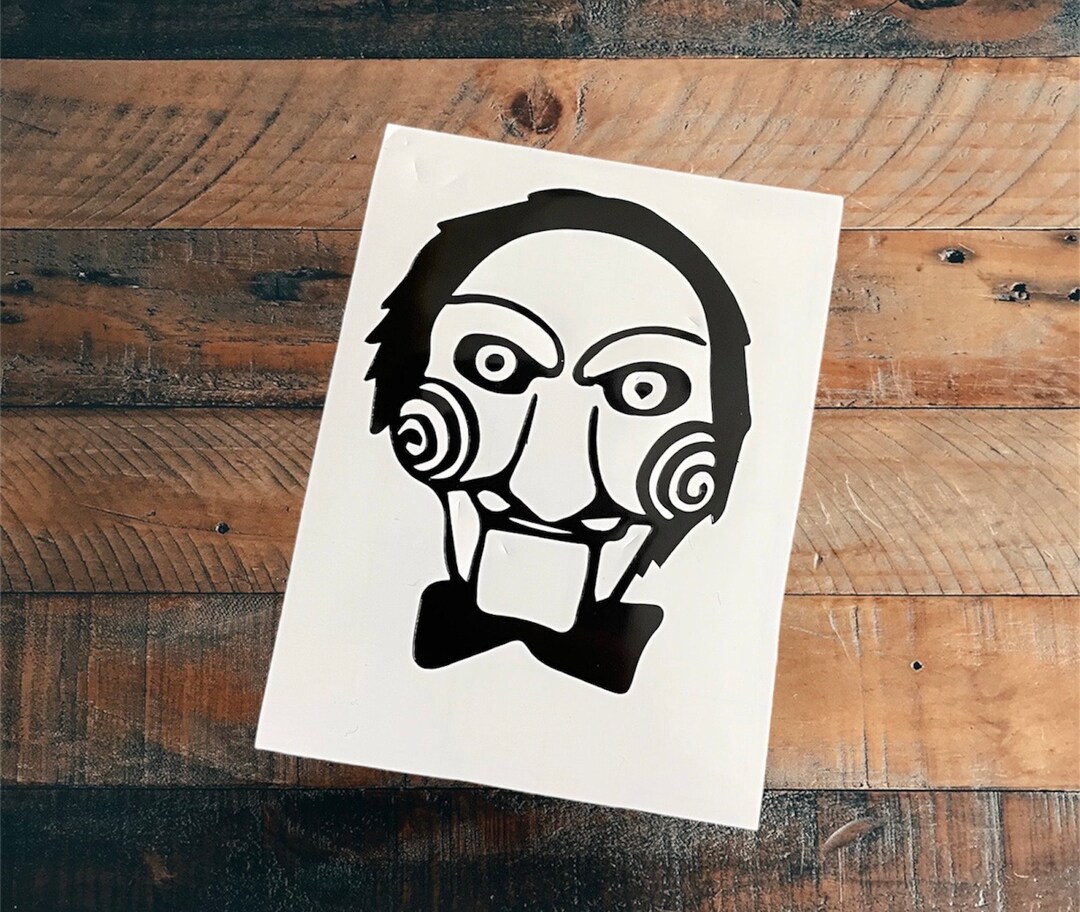 Jigsaw, Saw, Die Cut Vinyl Decal Sticker, Laptop, Car, Window Decals ...