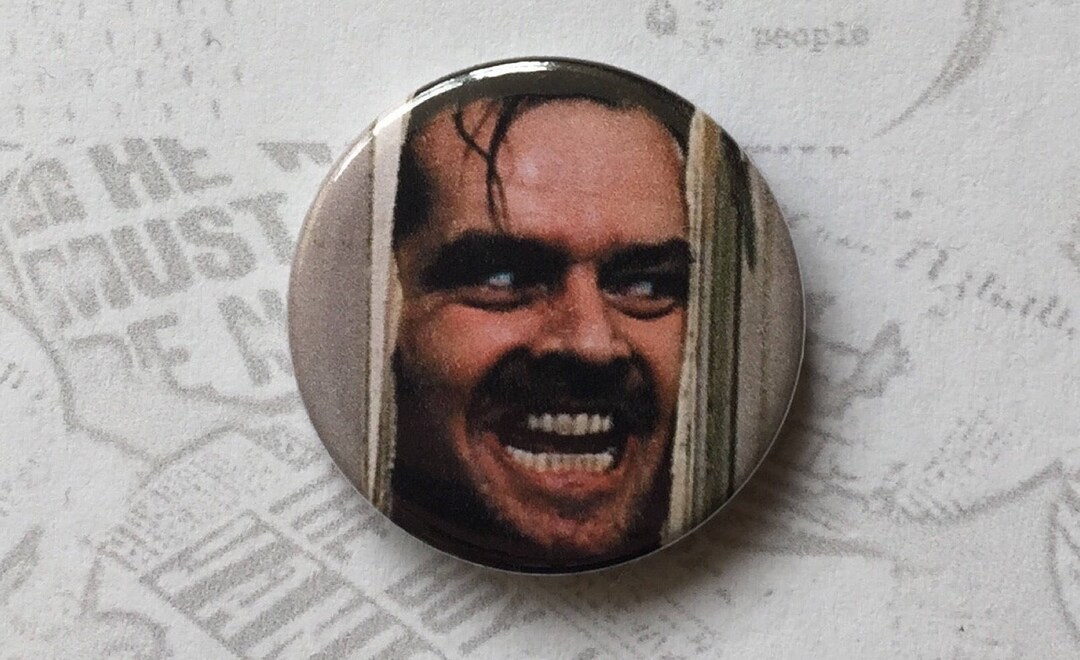 Here's Johnny the Shining Jack Nicholson Pinback Button - Etsy