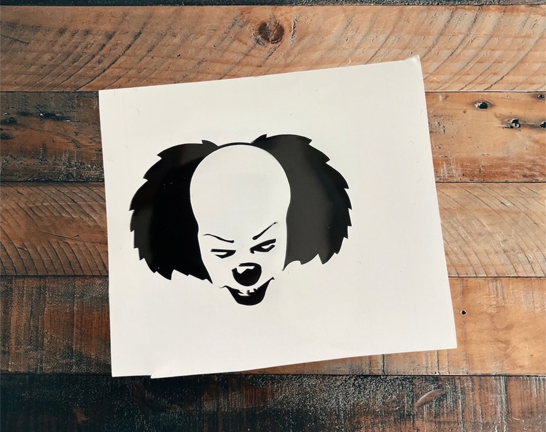 Pennywise, IT, Die Cut Vinyl Decal Sticker, Laptop, Car, Window Decals ...