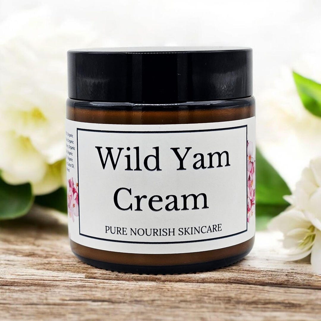 Organic Wild Yam Cream| Natural Herbal Moisturizer | Botanical Cream ...