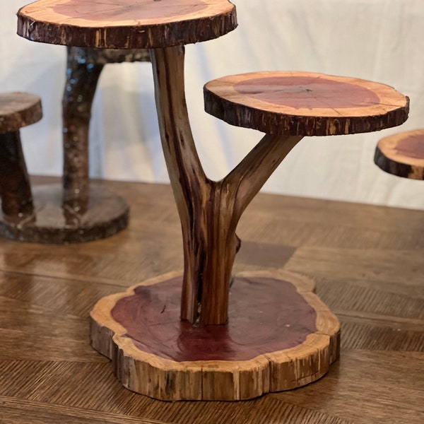 Rustic Cake Stand - Etsy