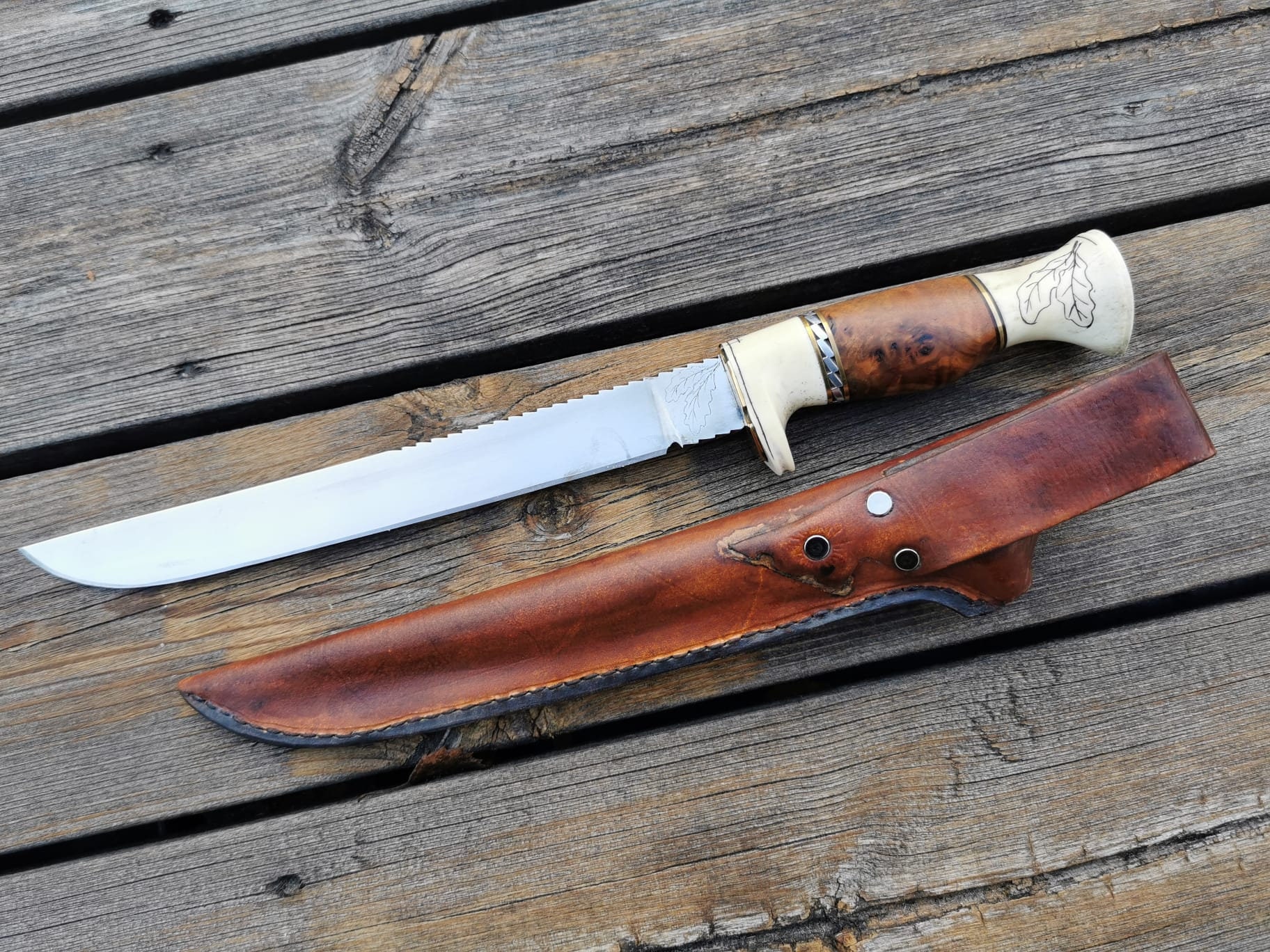 Custom Handmade Hunting Knife - Etsy