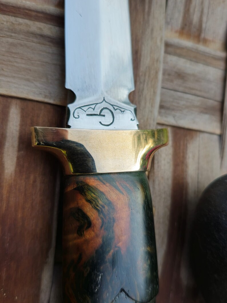 Custom Handmade Hunting Knife - Etsy