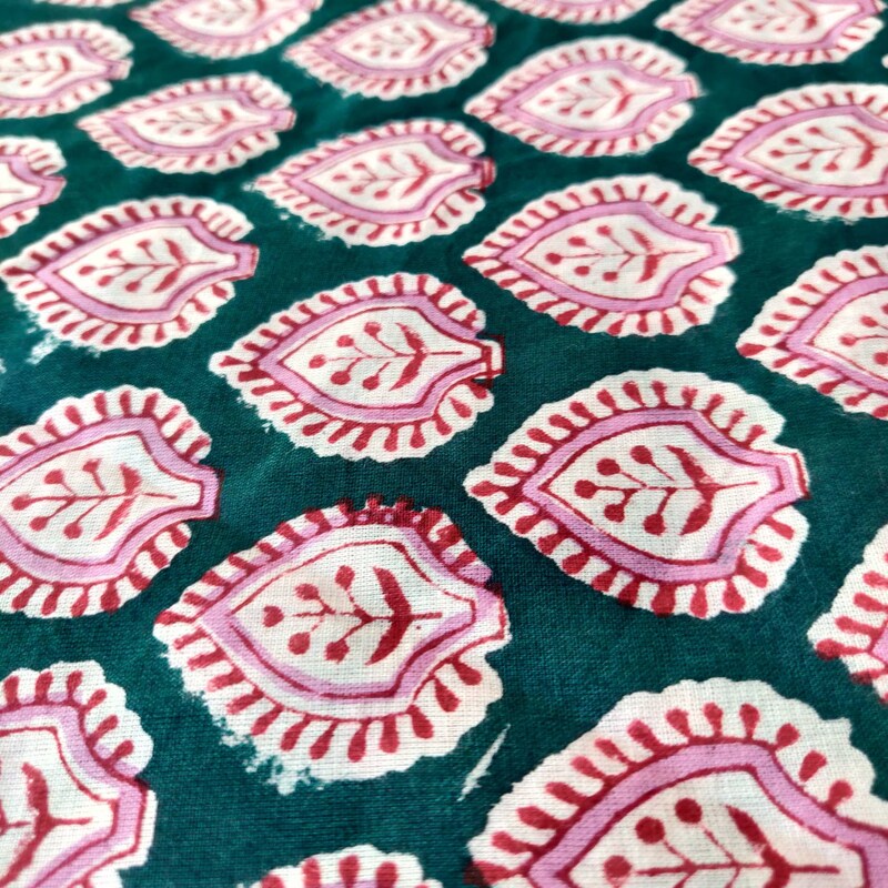 Block Print Fabric - Etsy