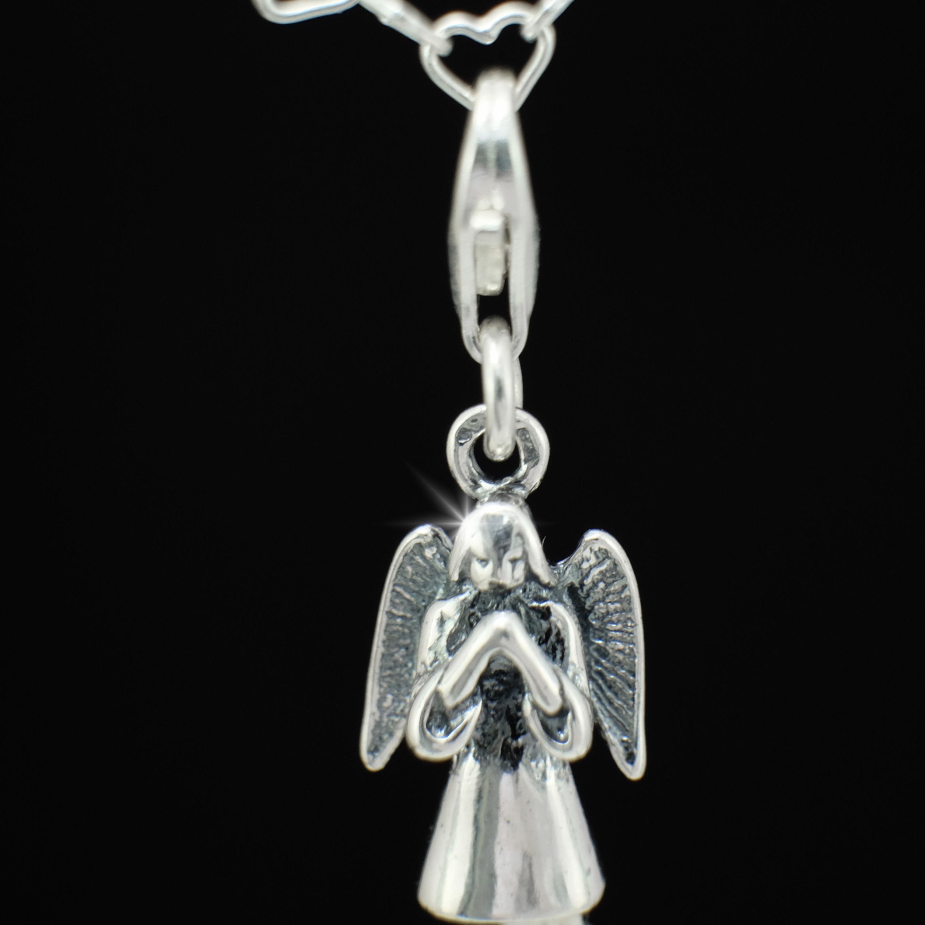 Angel 925 Plata Colgante Guardián Angel | Etsy
