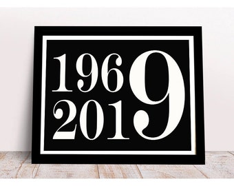 50th birthday sign | Etsy