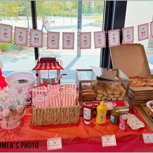 Editable Circus Banner, Printable, Carnival Letters Decor, Circus ...