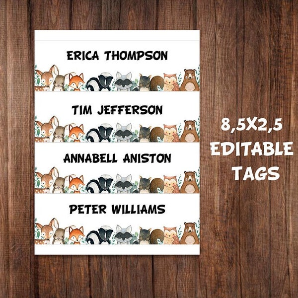 Woodland Classroom - Etsy