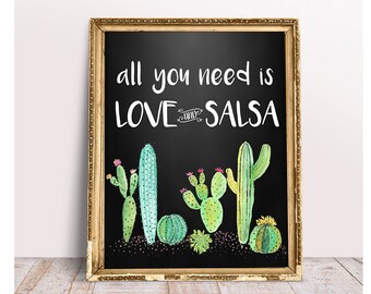 Terra Cotta Salsa Bar Sign - Etsy