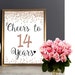 Rose Gold 14th Birthday Decoration 14th Birthday Signs - Etsy