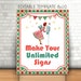 Editable Christmas Party Sign, Printable, Christmas Signs, Christmas ...