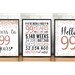 99th Birthday Signs Bundle, Cheers to 99 Years, Hello 99, Happy 99th ...