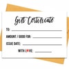 Gift Certificate Template, Editable Gift Card Template | Gift Shop ...
