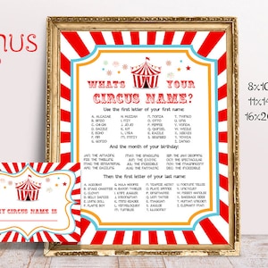 Carnival Theme Party Bundle, Invitations & Decorations, Printable ...