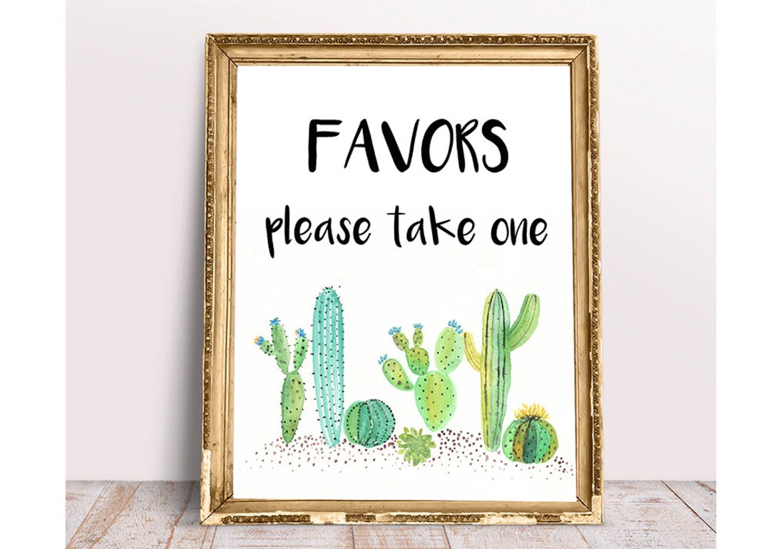 Favors Please Take One, Favors Take One, Favors Signs, Wedding Favors ...