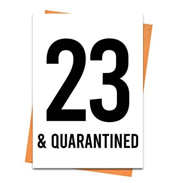 Printable Happy 23rd Birthday Card - Etsy