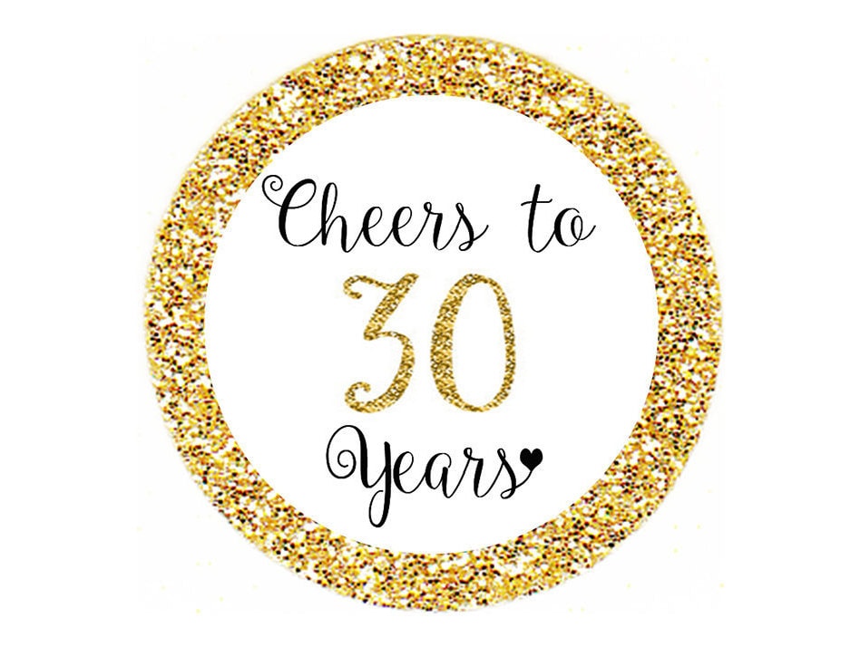 Paper & Party Supplies Party Supplies Party Décor 30th Birthday Cupcake ...