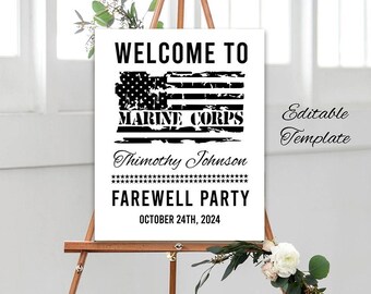 Marines Send off Party - Etsy