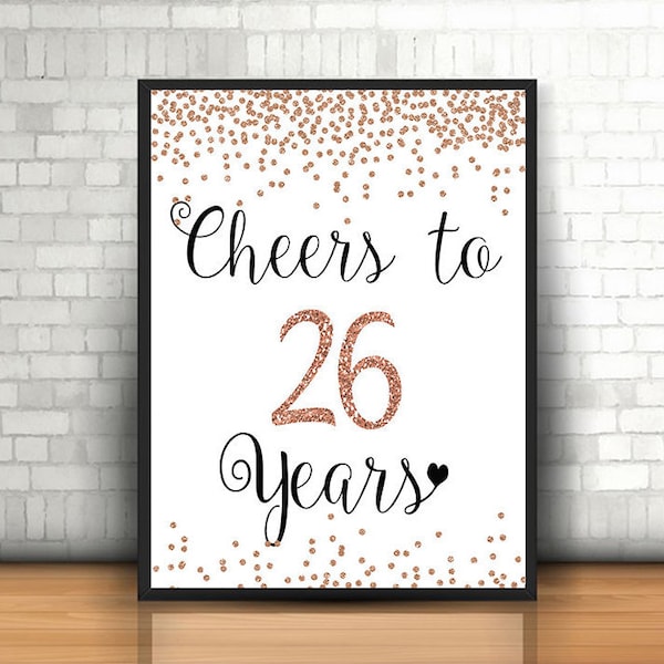 26th Birthday - Etsy