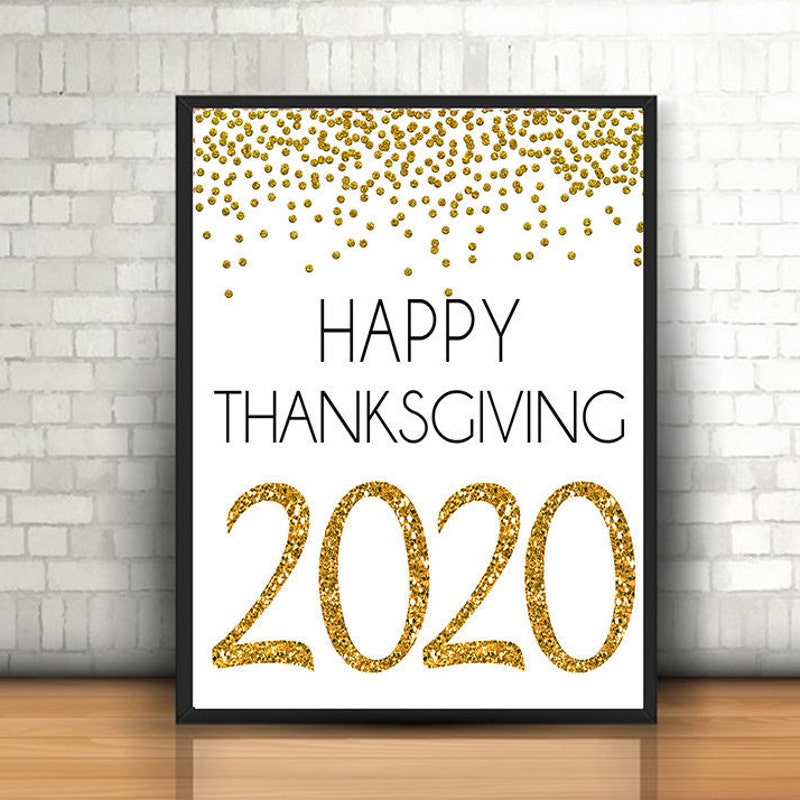 Thanksgiving 2020 Sign - Etsy