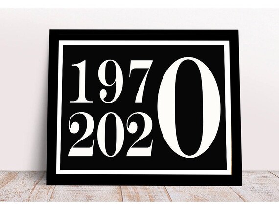 50th Birthday Cheers to 50 Years 50th Birthday Sign 50th | Etsy