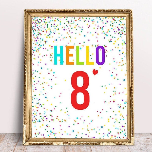 8th Birthday - Etsy