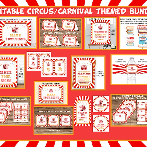 Carnival Theme - Etsy