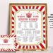 Carnival Birthday Tags, Printable Carnival Theme Labels, Food Label ...