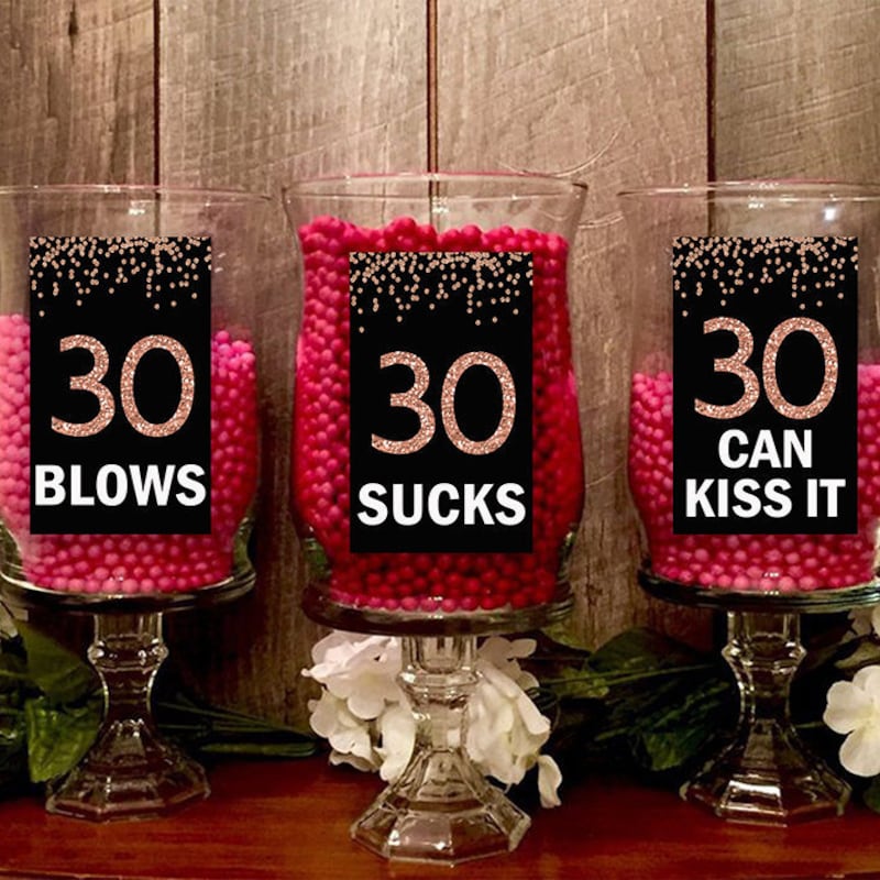 30th Birthday Decor - Etsy