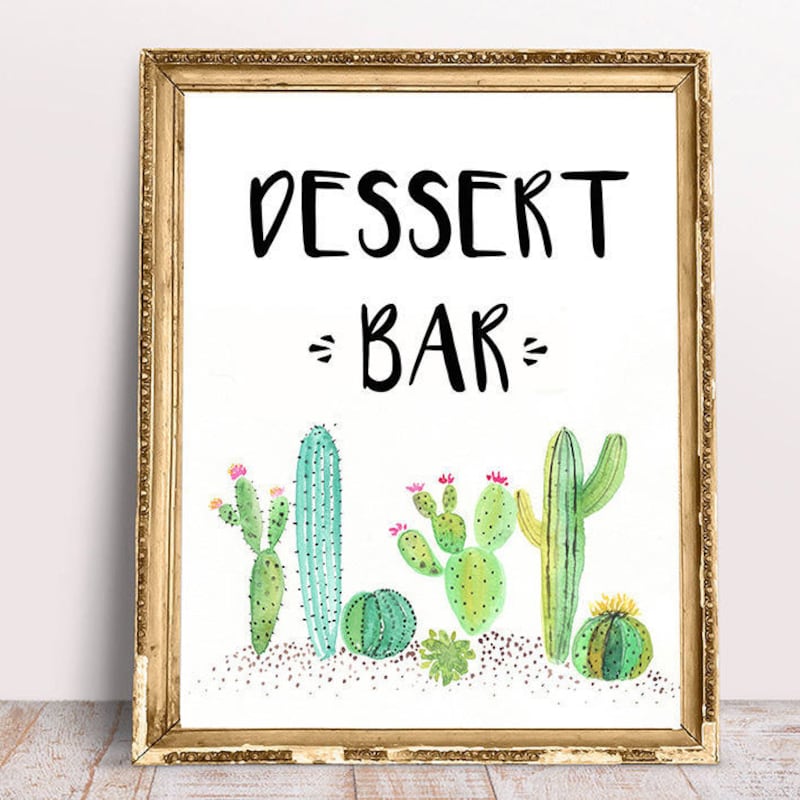 Dessert Bar Sign - Etsy