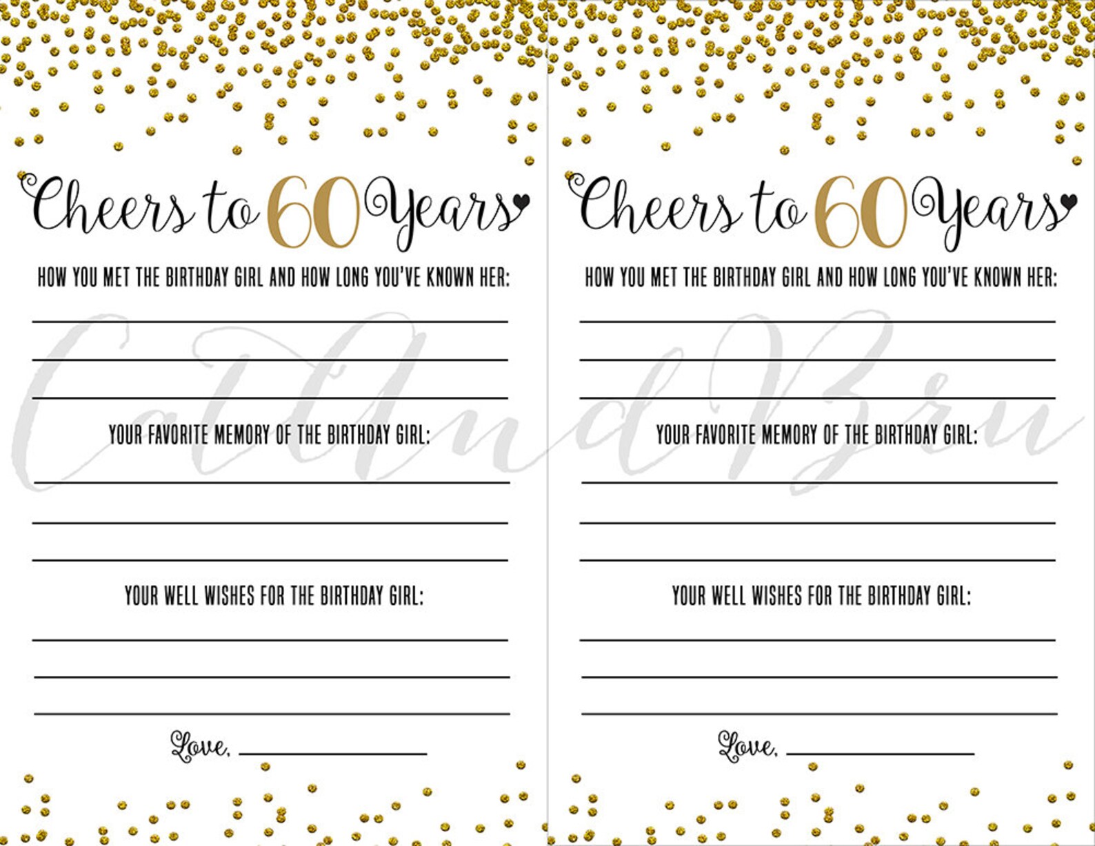 60th Birthday Pack, 60th Birthday Game, 60th Birthday Activity Sheet ...