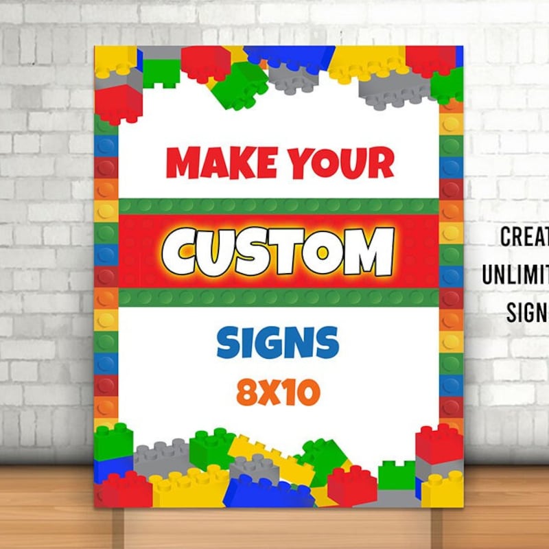 Legos Sign - Etsy