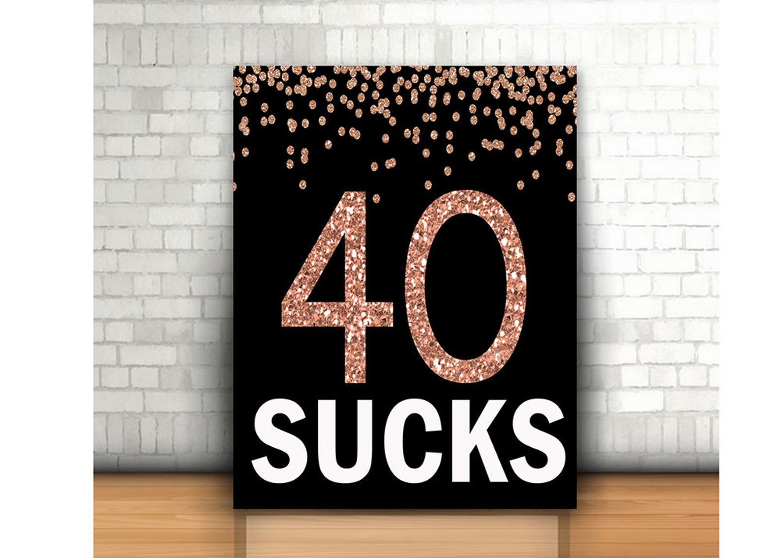 40th Birthday Signs Bundle 40 Blows 40 Sucks 40 Can Kiss - Etsy